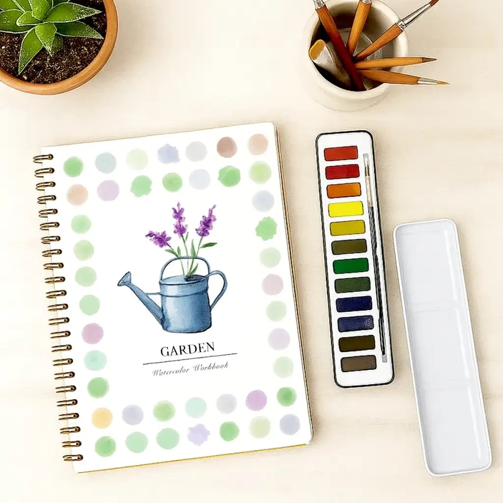 Watercolor Book Complete Set - ArtVibe Wellness